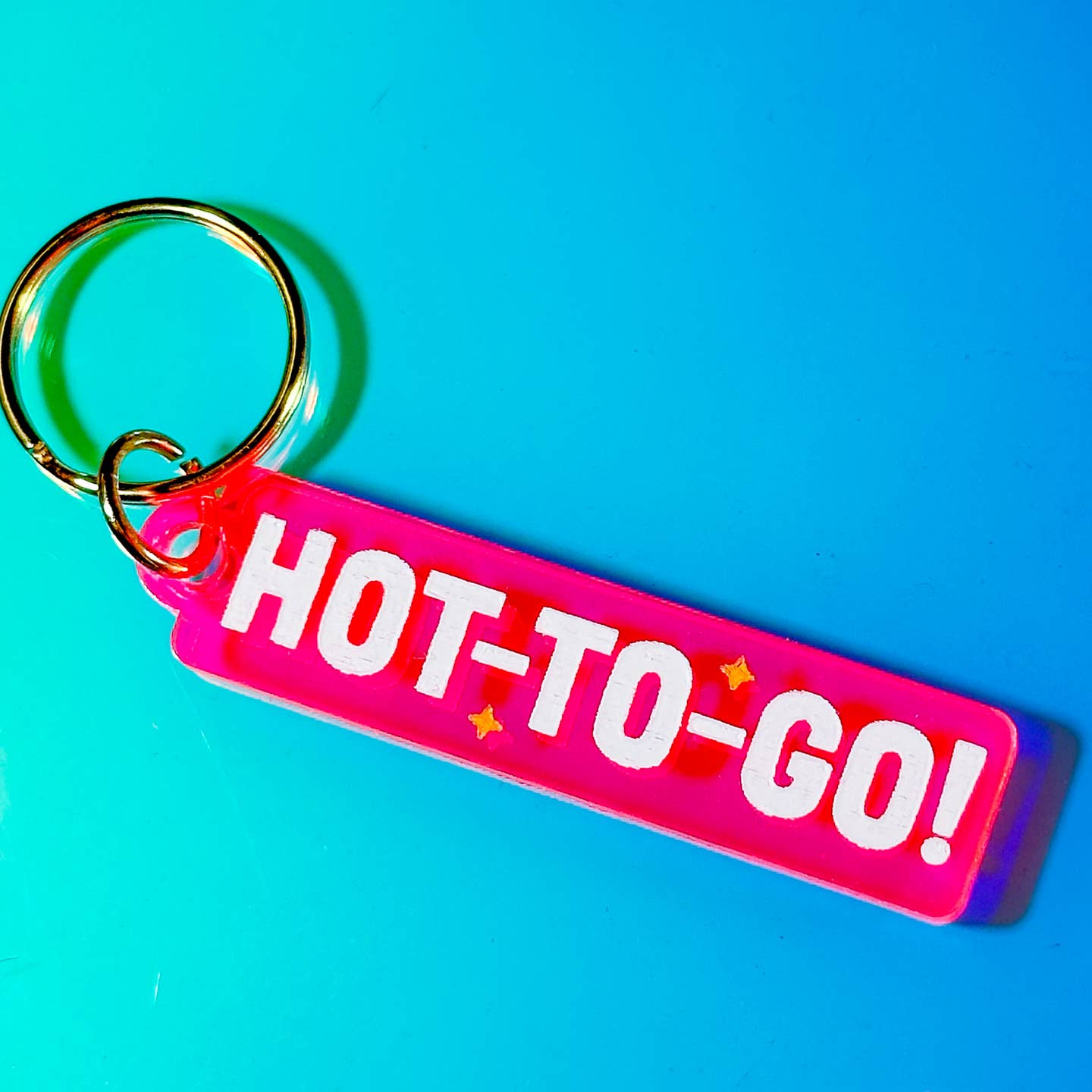 Hot-To-Go Fluorescent Keychain – Francis + Fern