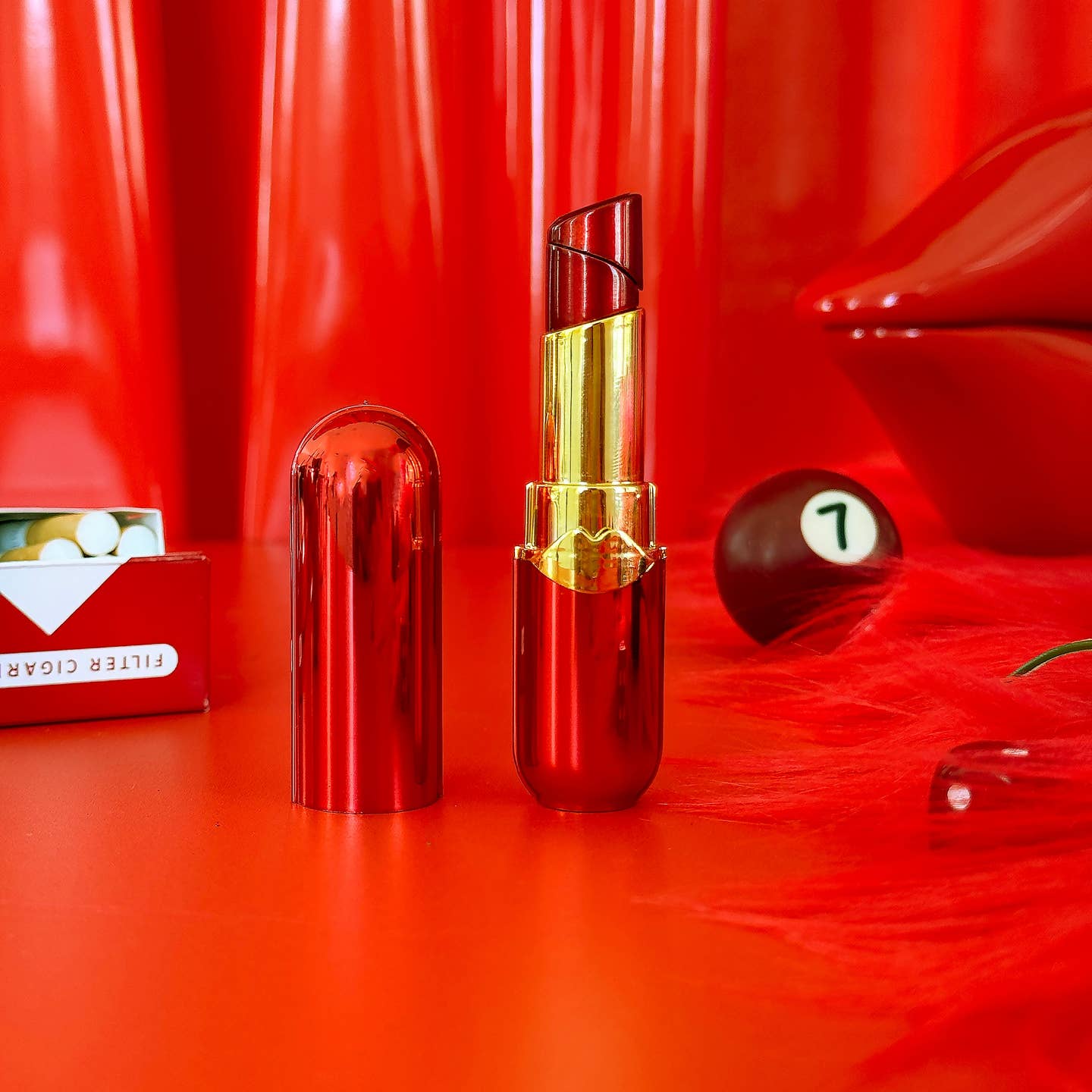 Red Lipstick Lighter – Francis + Fern